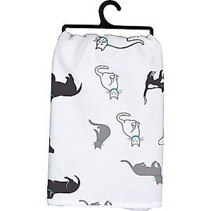 Primitives by Kathy This Towel Belongs to an ... Awesome Pet Sitter Decorative Kitchen Towel