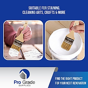 Pro Grade - Chip Paint Brushes - 24 Piece Variety Chip Brush Set