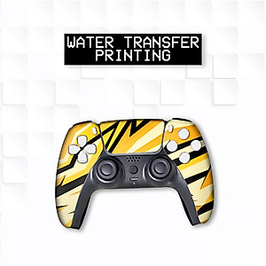 BABY CUDDLE BOX Sporty Custom PS-5 Controller Wireless compatible with Play-Station 5 Console by BCB Controllers | Proudly Customized in USA with Permanent HYDRO-DIP Printing (NOT JUST A SKIN)