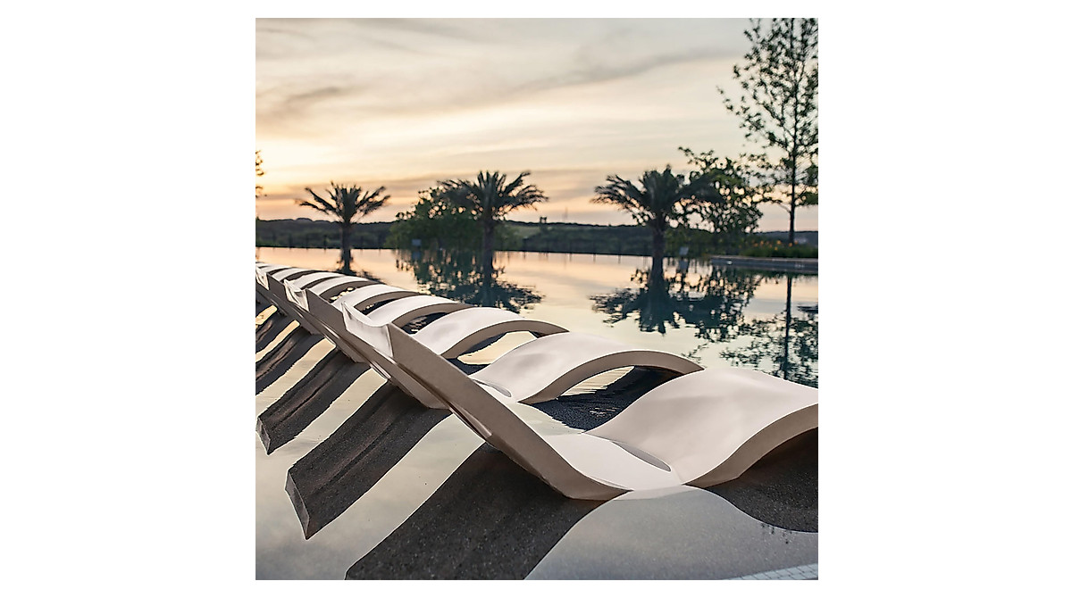 Ledge Lounger Signature Chaise - Poolside Lounge Set of 2