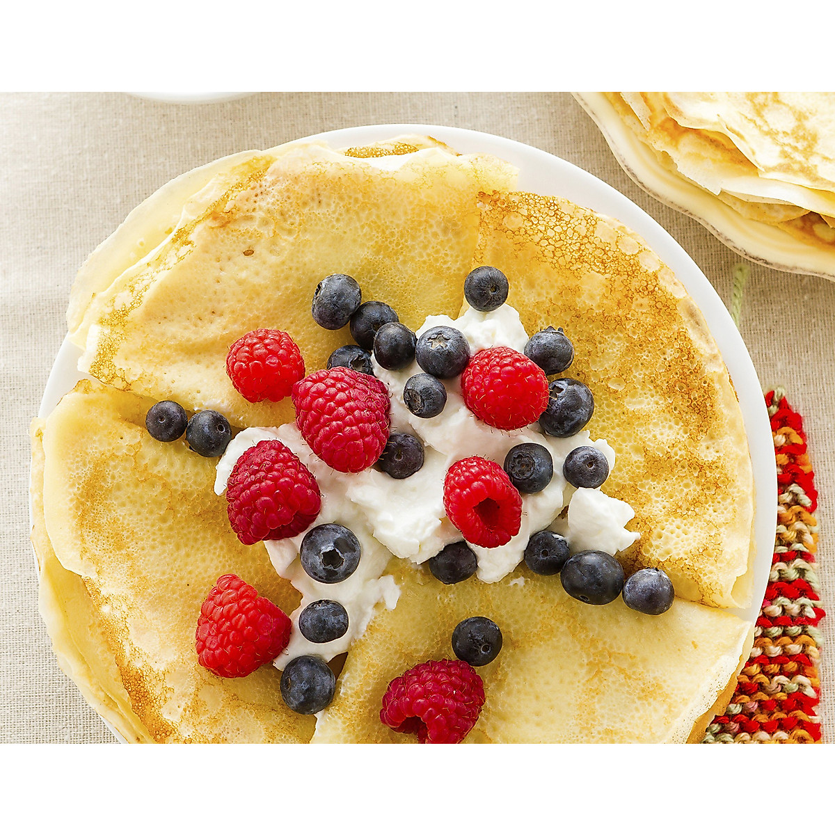 The ORIGINAL Crepe Spreader and Spatula Kit - 2 Piece Set (7” Spreader and 14” Spatula) Convenient Size to Fit Large Crepe Pan Maker | All Natural Beechwood Construction only From Indigo True Company