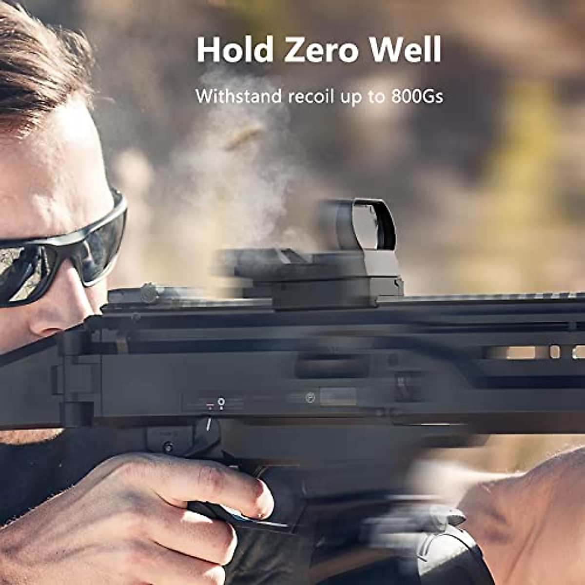 CVLIFE 1X22X33 Red Green Dot Gun Sight Riflescope Reflex Sight for 20mm Rail