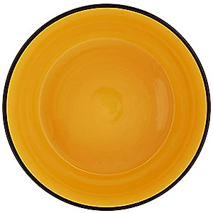 Certified International Tequila Sunrise Deep Bowl, 10.75 by 5.5-Inch,Green