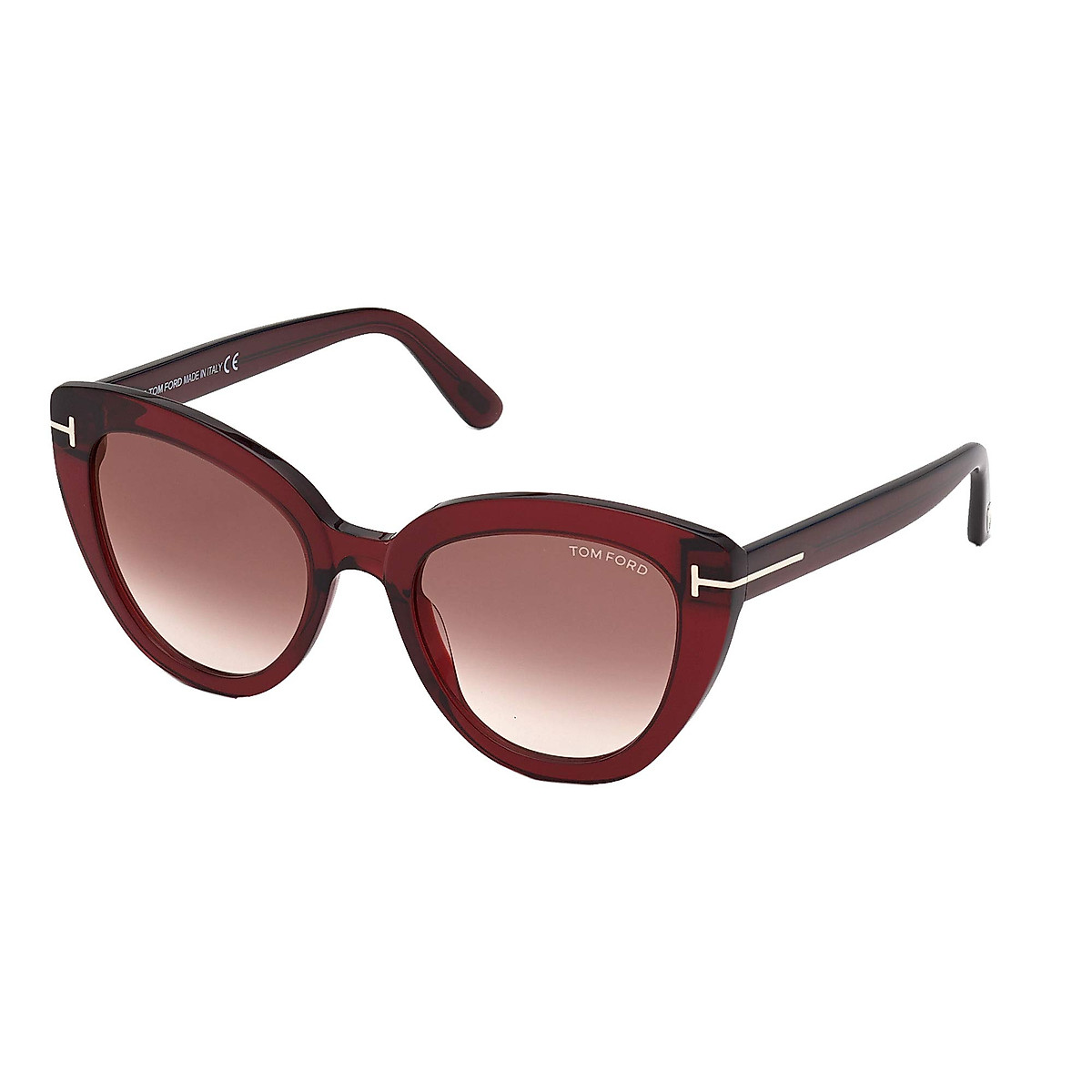 Tom Ford IZZI FT 0845 Shiny Red/Brown 53/21/140 women Sunglasses