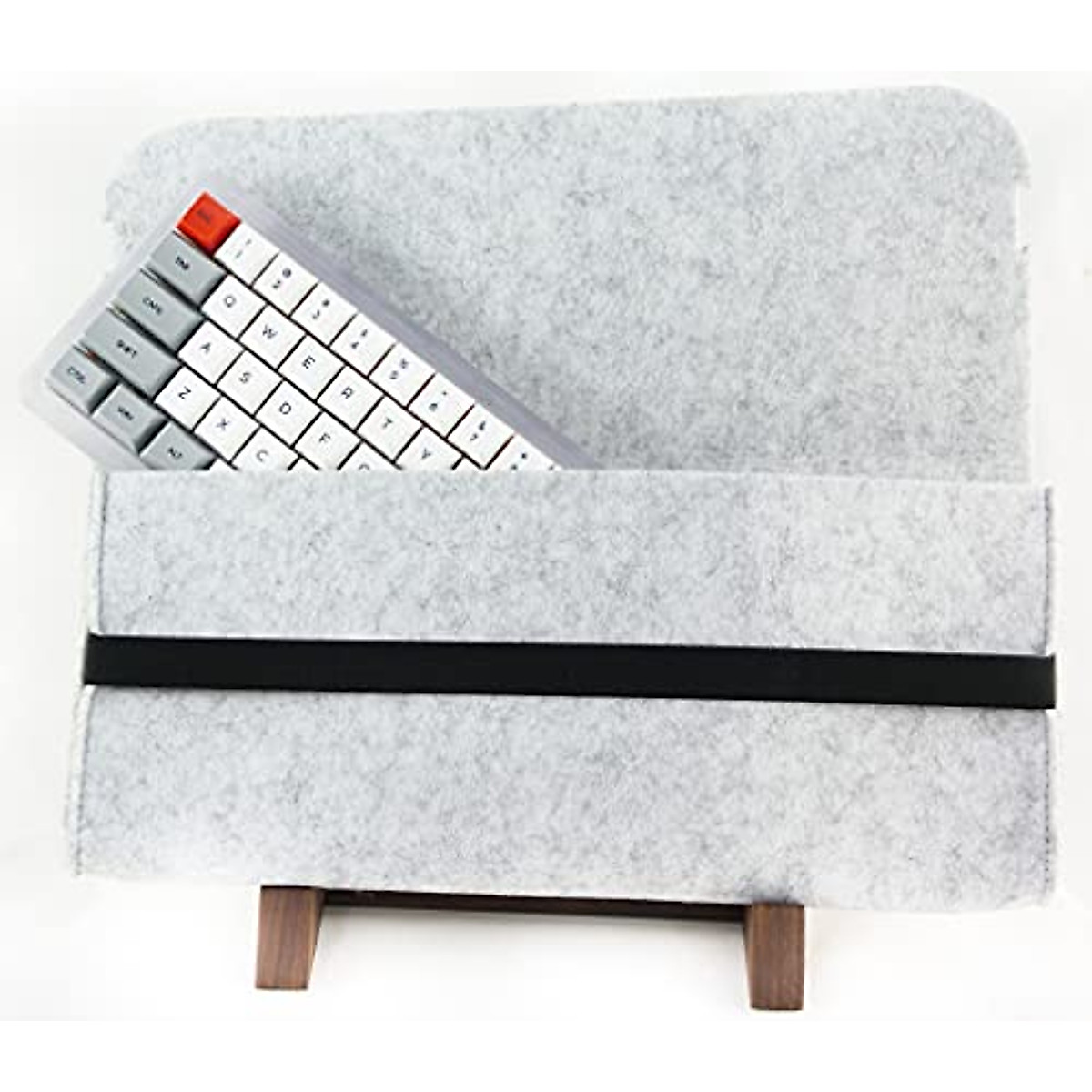 Clack Polycarbonate Mechanical Keyboard - Cherry MX Reds - Hot swappable - GK64