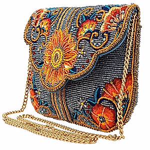 Mary Frances Handbag, Blue