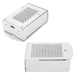 Protective Enclosure, Aluminum Alloy Heatsink Case Efficient Reserved Interface Good Adaptability with Fan for Raspberry Pi 2 3 B+ Model