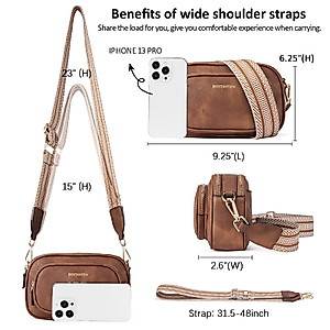 BOSTANTEN Womens Leather Wallets RFID Blocking Large Capacity＆Leather Backpack Purse