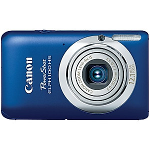 Canon PowerShot ELPH 100 HS 12.1 MP CMOS Digital Camera with 4X Optical Zoom (Blue)