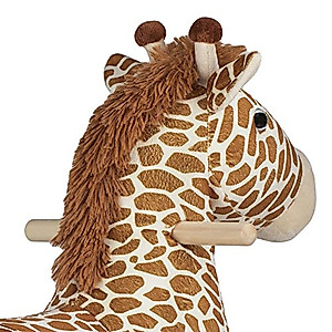 Rockin' Rider Gerry The Rocking Giraffe,Tan