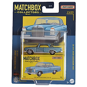 Matchbox 1962 Mercedes-Benz 220 SE, [Blue] 15/20 Collectors
