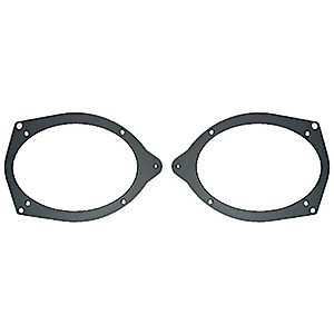 Rear Deck Speaker Adapter Spacer Rings Fits 1992-2001 Camry 6x9- SAK007_69-1 Pair