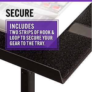 OnStage KSA8585 Keyboard Accessory Tray, Black