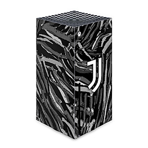 Head Case Designs Officially Licensed Juventus Football Club Abstract Brush Art Matte Vinyl Sticker Gaming Skin Decal Cover Compatible with Xbox Series X Console