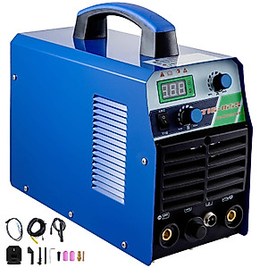 Mophorn Tig Welder, 165 Amp 110V & 220V DC Dual Voltage, 2 in 1 TIG/ARC Welder with TIG Torch Gun and Cable, Portable Combo Welding Machine with Digital Display, 165A Tig Welder and 140A ARC Welder