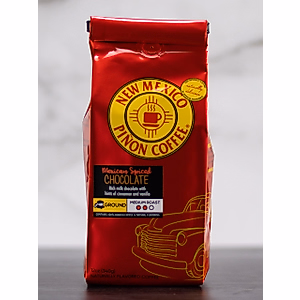 New Mexico Piñon Coffee Naturally Flavored Coffee (Mexican Spiced Chocolate Ground, 12 ounce)