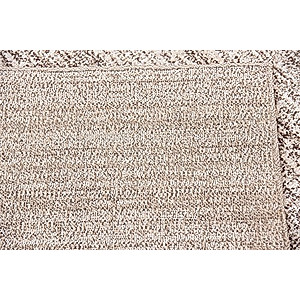Unique Loom Del Mar Collection Area Rug-Transitional Inspired with Modern Contemporary Design, 10' 0 x 13' 0 Rectangular, Beige/Tan