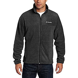 Columbia Men's Granite Mountain Fleece Jacket (X-Large, Charcoal Heather)