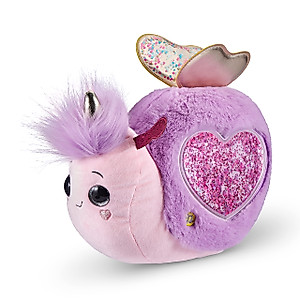 Rainbocorns Jelly Shake Surprise Series 2 Snail by ZURU Cuddle Plush Scented Stuffed Animal, Slime Mix, Talkback Feature and More, Ages 3+ (Snail)