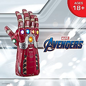 Avengers Marvel Legends Series Endgame Power Gauntlet Articulated Electronic Fist,Brown,18 years and up
