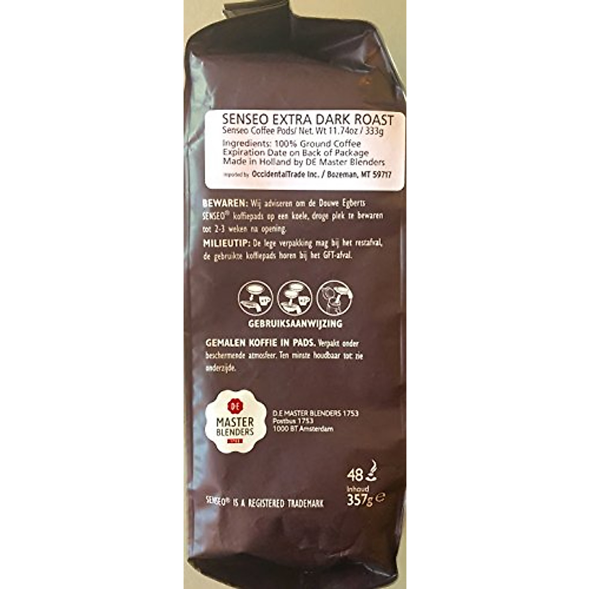 Senseo Extra Strong, Nieuw Design, Pack of 3, 3 X 48 Coffee Pods