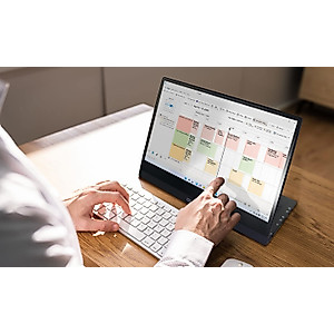 GeChic M505I 15.6" 1080P Portable Touchscreen Monitor Rear Port,Speakers,USB-C Docking for Laptop Power Delivery,HDMI Industrial Second Monitor,Vesa Mount,Gaming Xbox/PS5/Switch,45W PD FastCharging