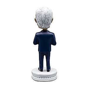 Political Satire Biden Bobblehead - Joe Biden Merchandise 2020 with Face Cover & Aviators - Funny Custom Bobblehead Joe Biden Gifts for Liberals, Democrats - Handmade Biden Decorations - 7.5" Tall