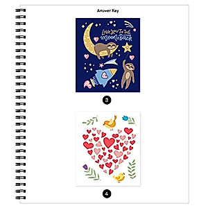 Brain Games - Sticker by Number: Valentine's Day