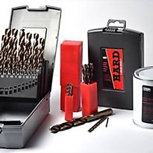 TTP HARD Drills Bits 11/64-Inch, 10 X Imperial Drill Bits Cobalt for Drilling Harder Metals Stainless Chrome Aluminum Cast Iron