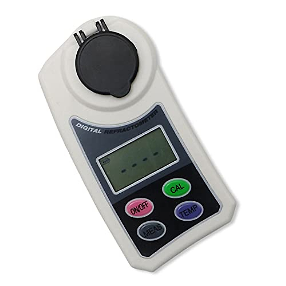 YFYIQI Digital Refractometer Brix Meter Tester for Measuring Sugar Content Water Samples Food Fruits Crops Range 0 to 55.0% Brix