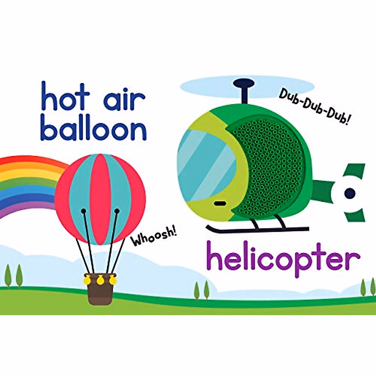 Things That Go Vroom - Silicone Touch and Feel Board Book - Sensory Board Book