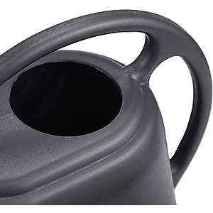 Fasmov Plastic Watering Can, Grey, 1-Gallon