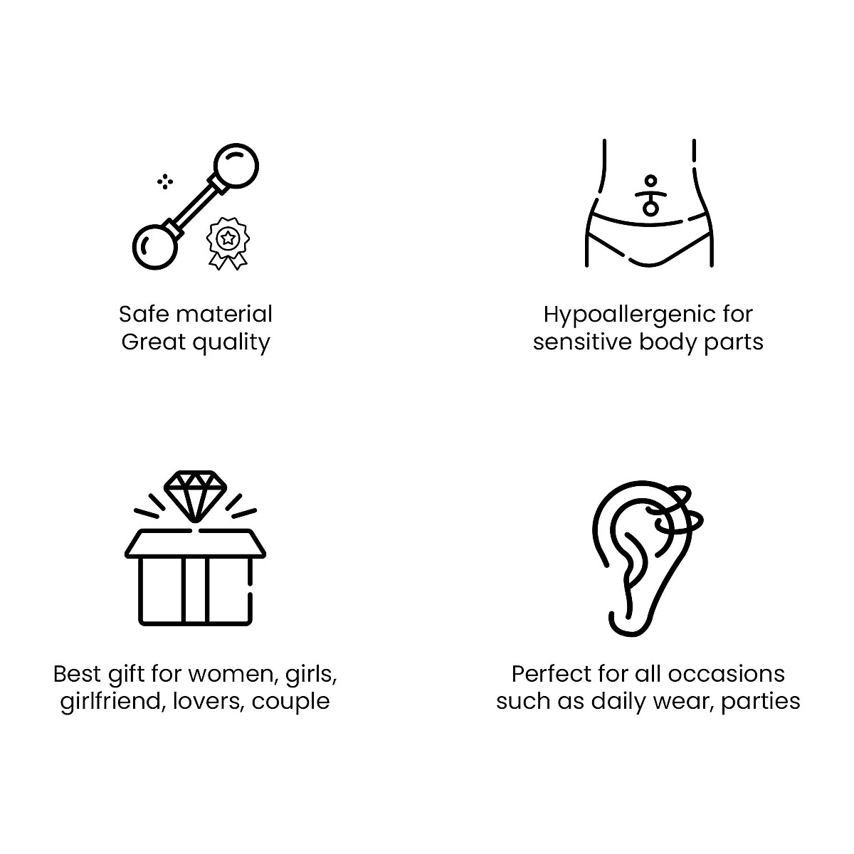 Luxe Modz 20PCS 22 Gauge 925 Sterling Silver Nose Stud Rings Nose Bone Studs Nose Piercing Jewelry Prong Set Clear Crystal Size 1.5mm & 2mm Fit Most Nose Piercings Woman Men