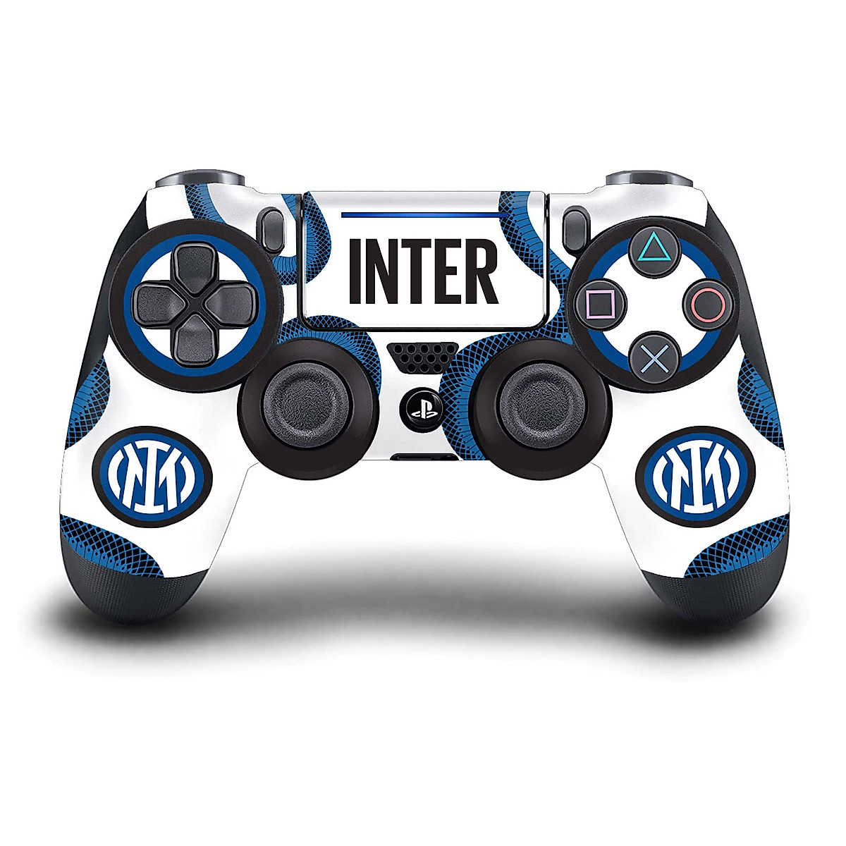 Head Case Designs Officially Licensed Inter Milan Away 2021/22 Crest Kit Vinyl Sticker Gaming Skin Decal Cover Compatible With Sony PlayStation 4 PS4 DualShock 4 Controller