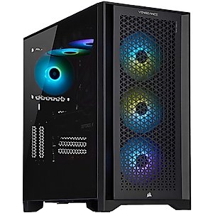 Corsair Vengeance i7300 Series Gaming PC (Liquid Cooled Intel® Core™ i7 12700K CPU, NVIDIA® GeForce RTX™ 3070 Graphics, 16GB Vengeance RGB PRO DDR4 Memory, 1TB M.2 NVMe SSD) Black