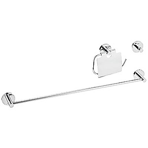Grohe 40775001 Essentials City Bathroom Set, 3-In-1