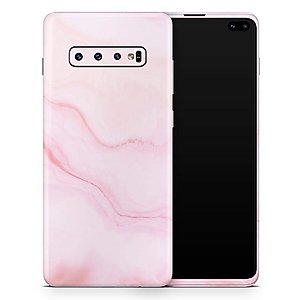 DesignSkinz Marble Surface V1 Pink Protective Vinyl Decal Wrap Skin Cover Compatible with The Samsung Galaxy S20 (Screen Trim & Back Glass Skin)