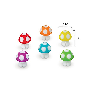 Genuine Fred Tiny Toadstools Drink Markers, 1 inch (5297217)