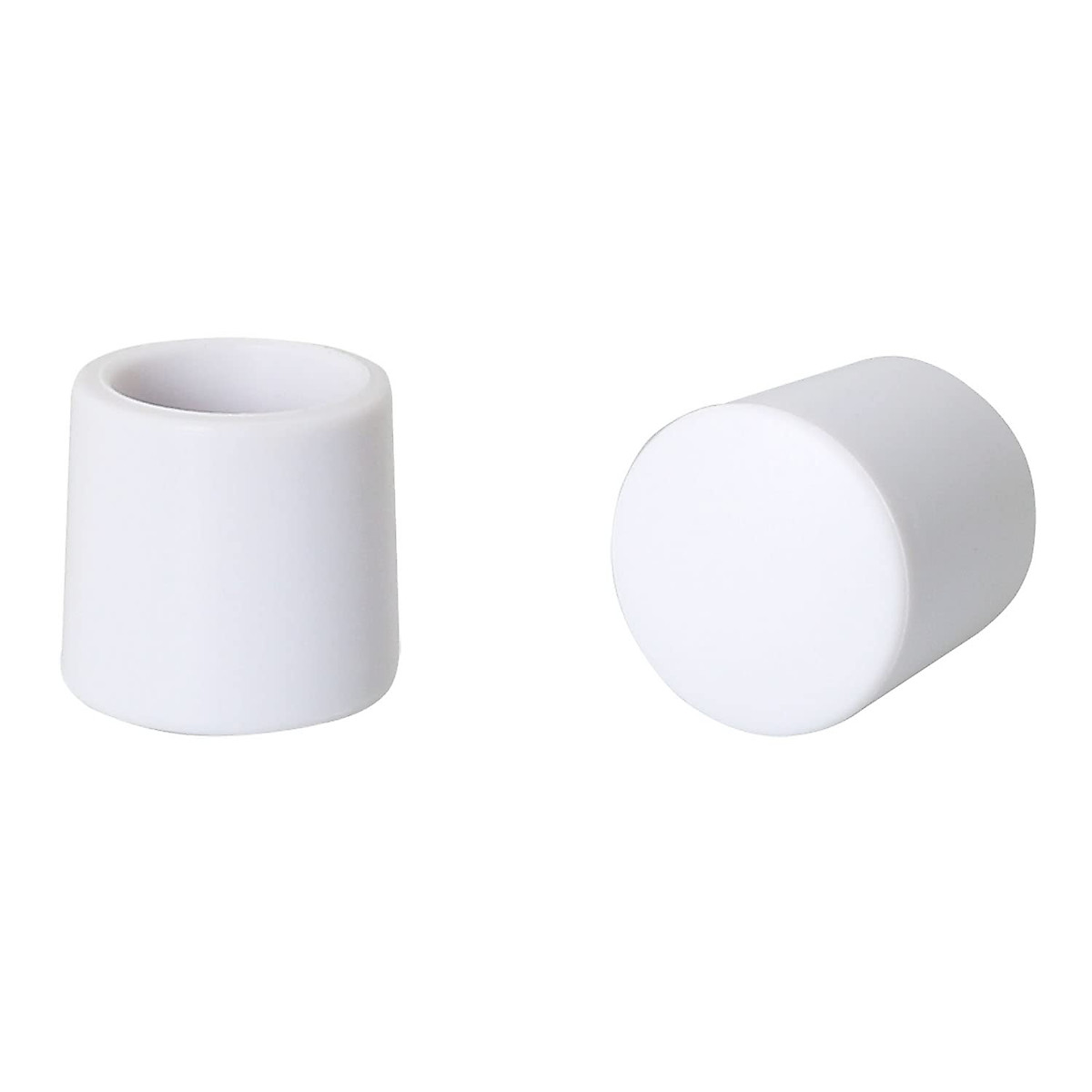 Door Stop Bumper Tips DGBRSM 8pcs White 0.4 Inch Door Rubber Stop Bumper Replacement Stopper Tips Caps Protect Doors & Wall Household Door Stopper Tips Caps