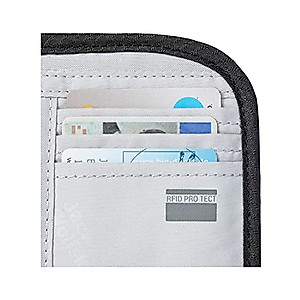 Jack Wolfskin Cashbag Wallet RFID, Phantom, ONE Size