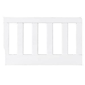 Oxford Baby Logan Crib to Toddler Bed Guard Rail Conversion Kit, Snow White, GreenGuard Gold Certified