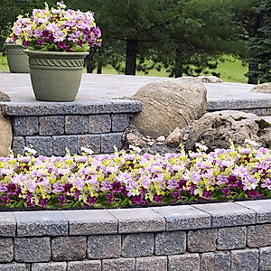 STYLIFING Fake Flowers for Vase, 8 PCS Artificial Flowers Faux Daisy Silk Flowers for Home Decor Indoor No Fade Artificial Plants Home Garden Porch D¨¦cor (Light Purple)