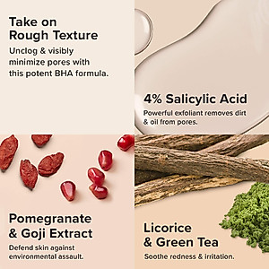 Paula's Choice RESIST Advanced Pore Refining Treatment 4% BHA Serum, Salicylic Acid & Green Tea, Anti-Aging Exfoliant for Oily Skin, 1 Ounce