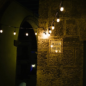 S14 Replacement Light Bulbs for String Lights, 11 Watt E26 Medium Standard Base, S14 Clear Glass Bulbs, Edison Bulb String Lights Bulbs for Outdoor Patio Garden Vintage String Lights(6 pack)