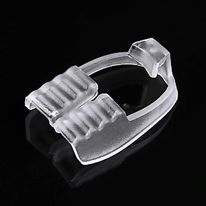 Gergxi Mouth Guard Brace,GergxiAnti Grinding Teeth Protector Dental Mouth Guard Grinding Bruxism Gum Shield, 40x30mm(1.57x1.18in)