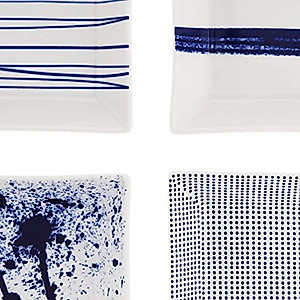 Royal Doulton Pacific Mixed Patterns Rectangular Dish Set of 4