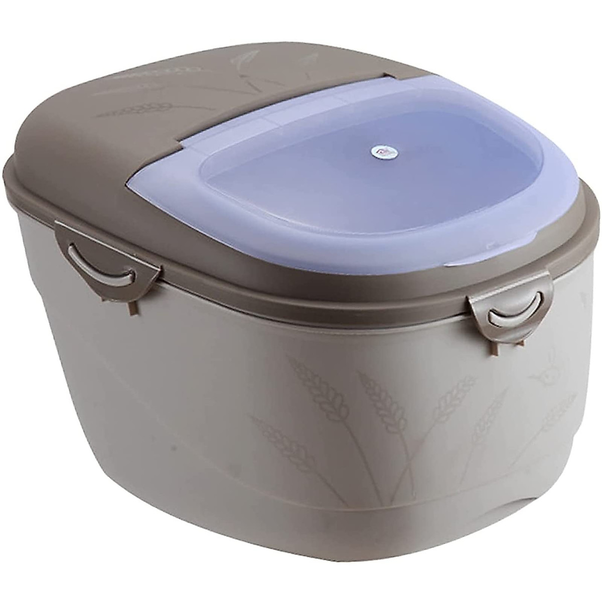 Inzopo 10kg Rice Storage Container Rice Bucket Dry Food Fruit Storage Box Food Storage Jar Food Storage Bin Rice Container Bin for Rice Flour Cereal Baking Supplies