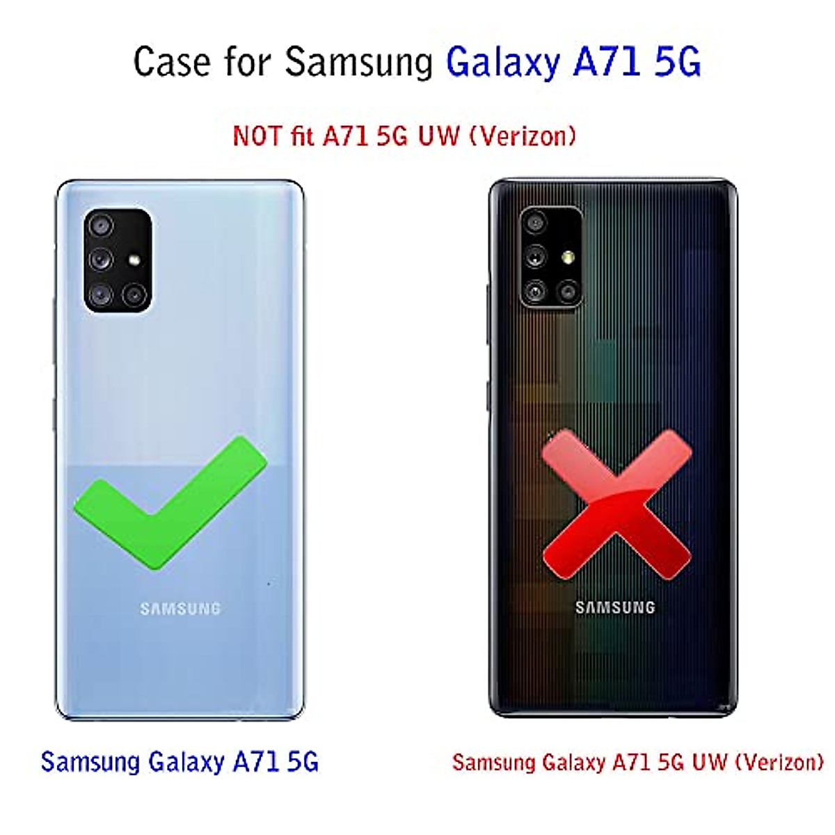 Ftonglogy Galaxy A71 5G Case Clear Flower Design Air Buffer TPU [Drop Proof] Slim Women Girls Pattern Protective Back Cover for Samsung Galaxy A71 5G (Fox)