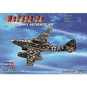 Hobby Boss Me 262A-2a Easy Assembly Kit Airplane Model Building Kit