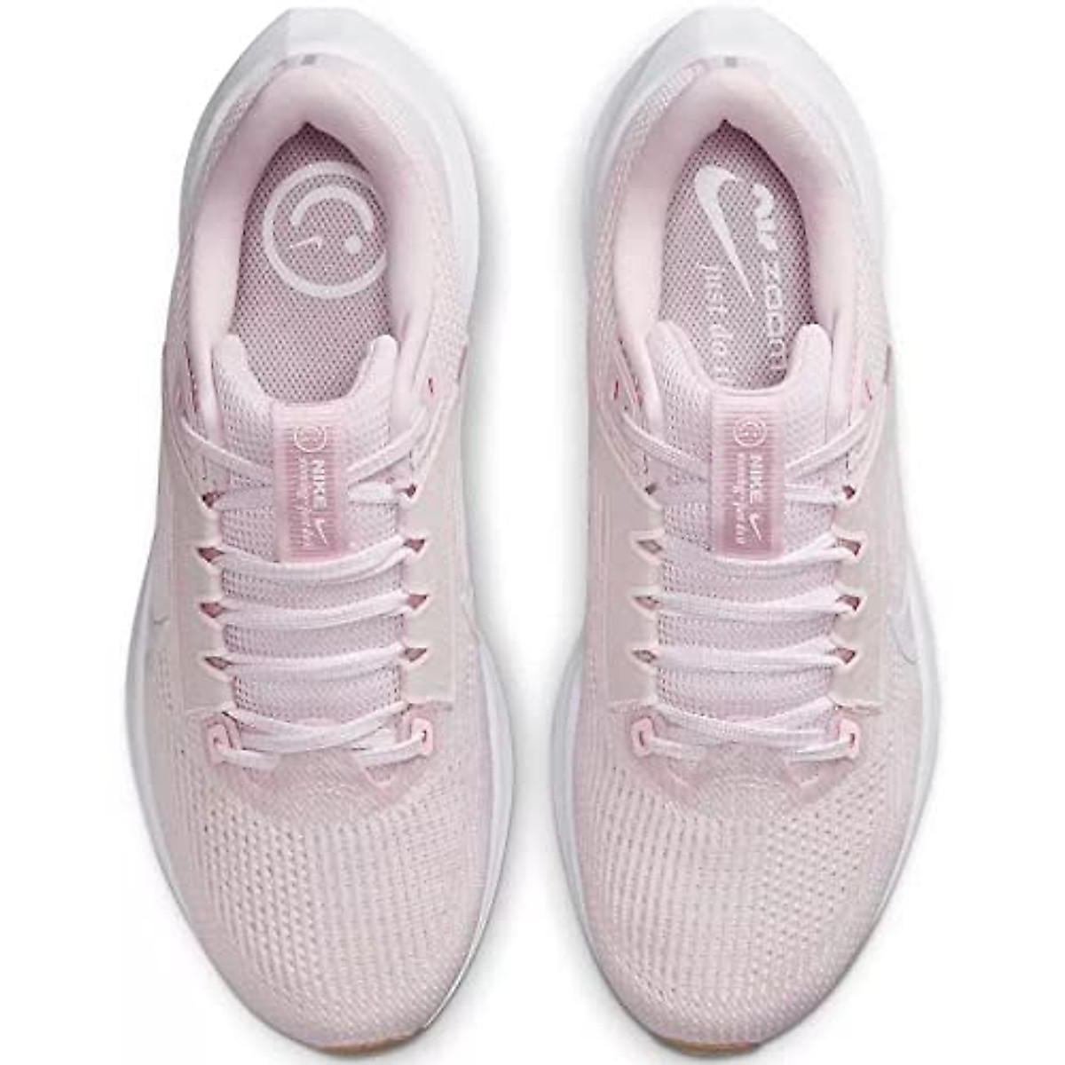 Nike Womens W Air Zoom Pegasus 40 Running Shoe, PEARL PINK/WHITE-PINK FOAM -HEMP, 3 UK (5.5 US)